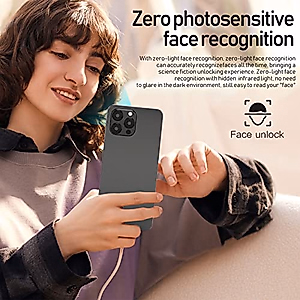 ASHATA I14 Pro Max 4G Cell Phone for Android, 6.7 Inch Smartphone with 4GB RAM 128GB ROM, 8MP Front Camera 16MP Rear Camera, 3 in 1 Navigation System, Memory Card Supports Up to 128G(US)