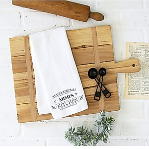 WCGXKO Mimi Gift Mimi Kitchen Towel Dish Towel for Mimi Birthday Gift (24 Hours Mimi's)