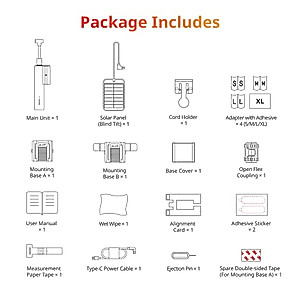 SwitchBot Blind Tilt Motorized Blinds - Smart Electric Blinds with Bluetooth Remote Control, Solar Powered, Light Sensing Control, Add Hub to Make it Compatible with Alexa & Google Home