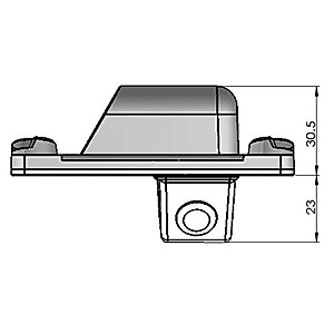 CCD Color Car Back Up Rear View Reverse Parking Camera for Hyundai Tucson Accent Elantra Terracan Veracruz Sonata