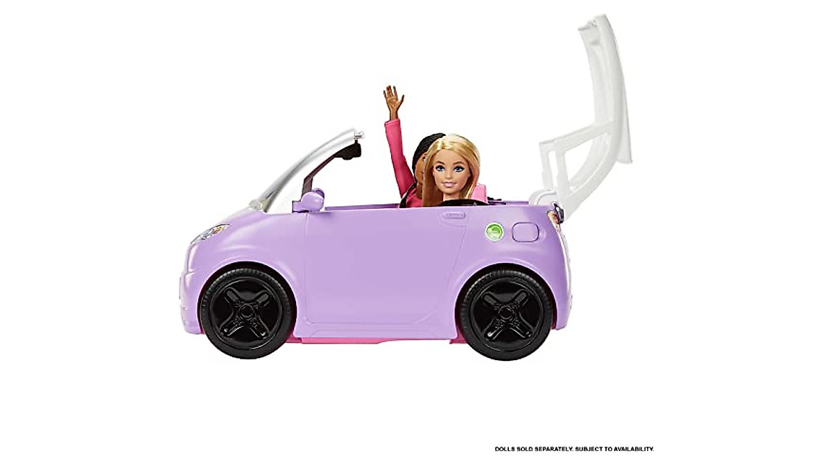 Barbie Electric Vehicle with Charging Station - Fun Adventures