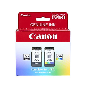 Canon PG-275/CL-276 Multi Pack, Compatible to PIXMA TS3520, TS3522 and TR4720 Printers
