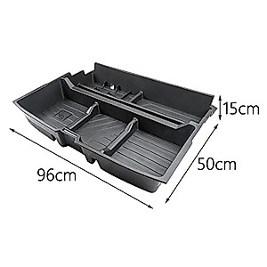MagiDeal Car Trunk Organizer Hard Case Multifunctional Durable Tidying Case Storage Box Storage Container Assembly Interior Accessory Modification