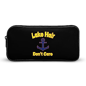 Lake Hair Don't Care Pencil Case Pencil Pouch Coin Pouch Cosmetic Bag Office Stationery Organizer