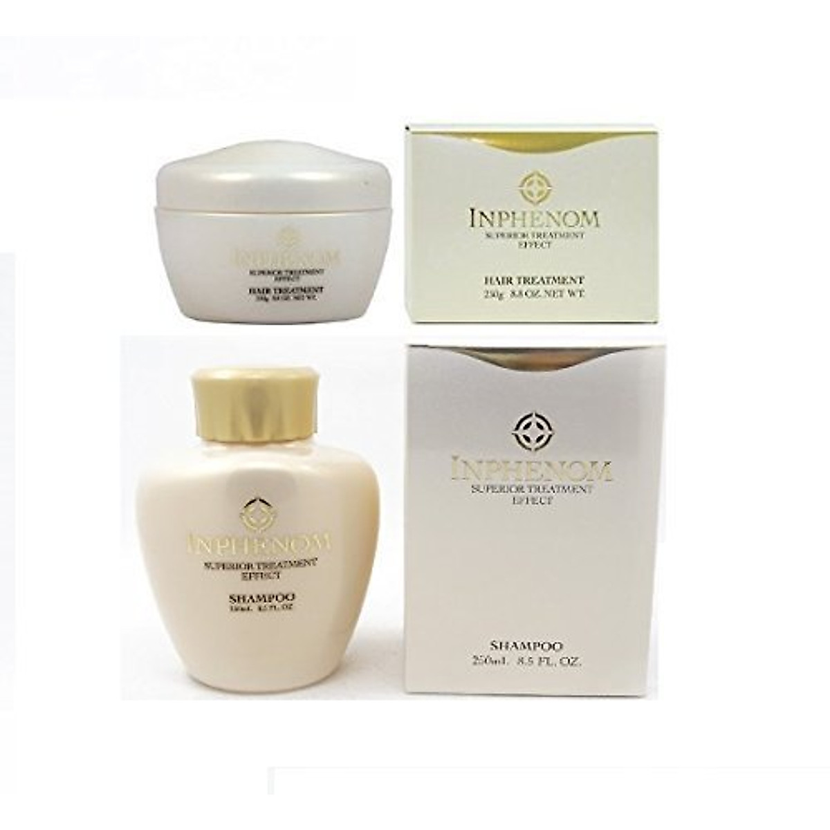 [Value Set] Inphenom Shampoo and Hair Treatment Set