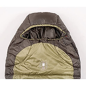 Mummy Sleeping Bag with 54 Ounce Coletherm Insulation
