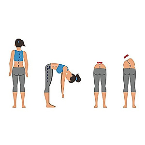 Portable Scoliosis Meter 0‑30° Scoliometer Measuring and Testing Meter Back Spine Diagnosis