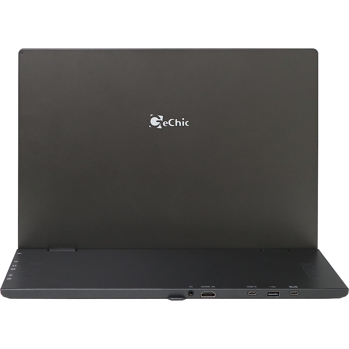 GeChic M505I 15.6" 1080P Portable Touchscreen Monitor Rear Port,Speakers,USB-C Docking for Laptop Power Delivery,HDMI Industrial Second Monitor,Vesa Mount,Gaming Xbox/PS5/Switch,45W PD FastCharging