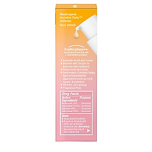 Neutrogena Invisible Daily Defense Face Serum with Broad Spectrum SPF 60+, 1.7 fl. oz 1 ea (Pack of 3) Product Name