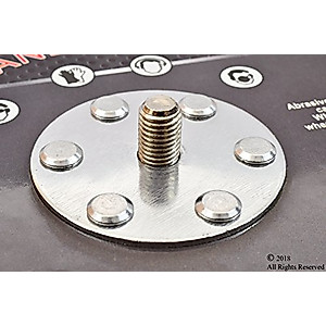 5" Hook & Loop Sanding Pad Air Vacuum Sander Grinder Tools For Grinding Sanding