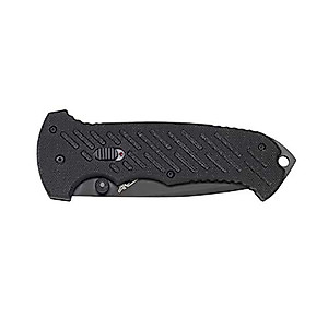 Gerber Gear 30-000118N 06 FAST Knife, Folding Tactical Serrated Edge Tanto Knife, Black