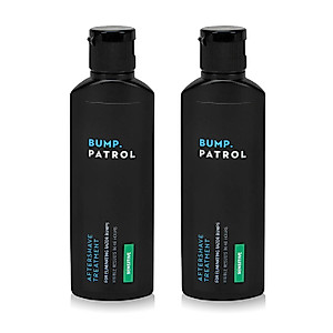 Bump Patrol Sensitive Strength Aftershave Formula - Gentle After Shave Solution Eliminates Razor Bumps and Ingrown Hairs - 2 Ounces 2 Pack