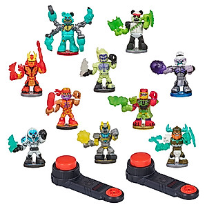 Legends of Akedo Button Bash Collector Pack Contains 10 Ultimate Arcade Warrior Action Figures and 2 Button Bash Controllers | Amazon Exclusive