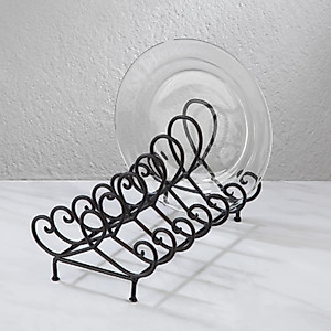 TRIPAR Baldwin 6 Place Metal Plate Stand & Plate Holder