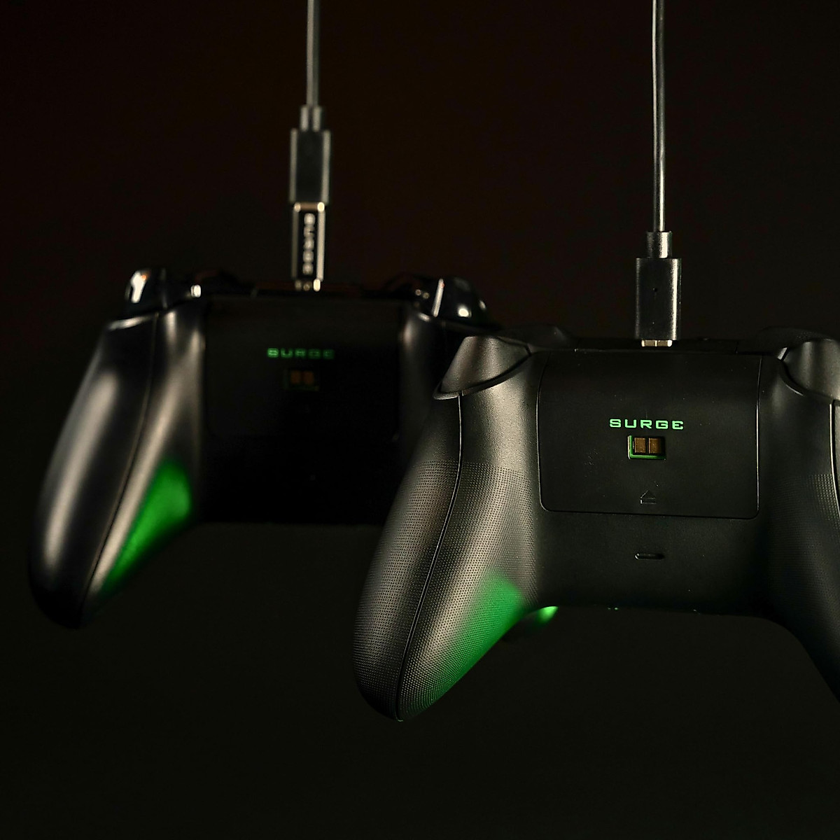 Play & Charge Kit for Xbox Series X|S & Xbox One Controllers - Surge DualCharge, 2x 1200mAh Rechargeable Battery Packs, Charge Cable (3m/10ft) USB-A to USB-C, Controller Backplates, Micro-USB Adapter