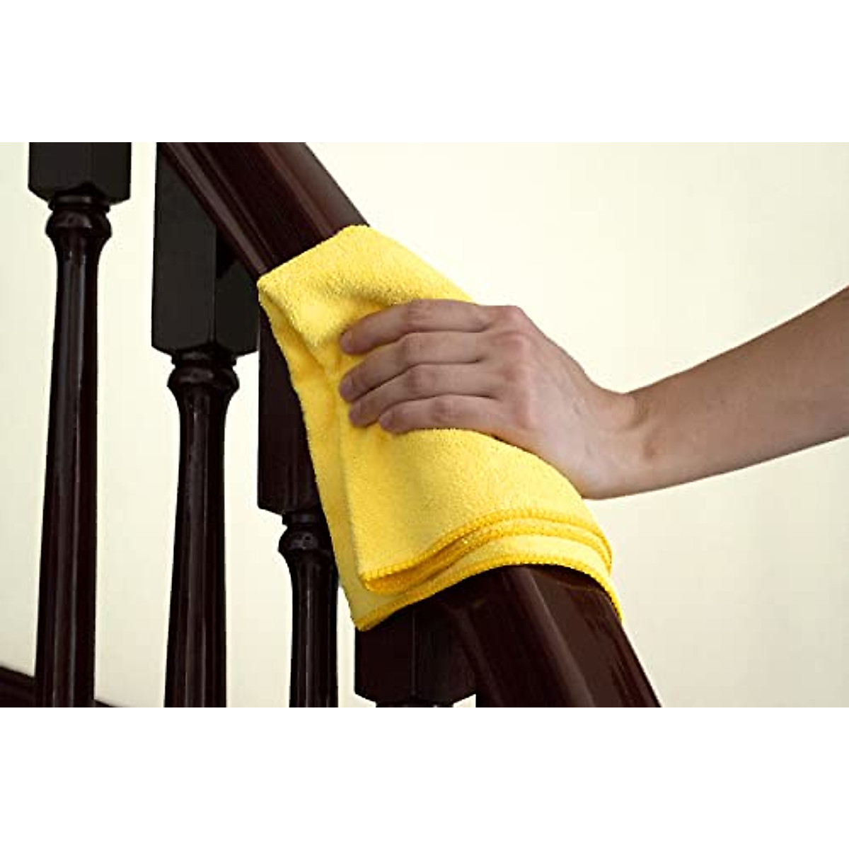 Kirkland Signature Ultra High Pile Premium Microfiber Towels, 36 Count (Pack of 1), Yellow - 713160