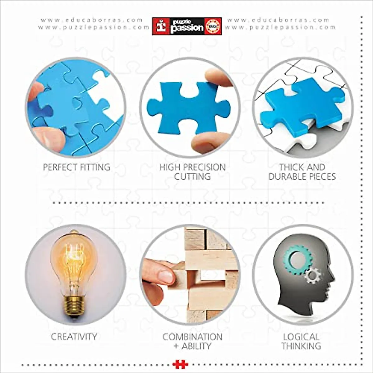 Educa - Torres Del Paine, Patagonia - 1000 Piece Jigsaw Puzzle - Puzzle Glue Included - Completed Image Measures 26.8" x 18.9" - Ages 14+ (19259)