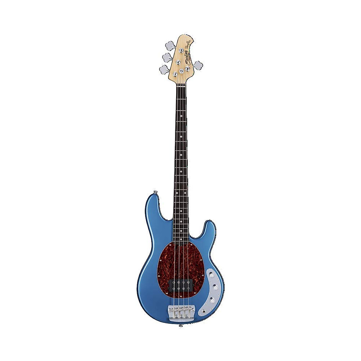 Sterling By MusicMan 4 String Bass Guitar, Right, Toluca Lake Blue (RAY24CA-TLB-R1)