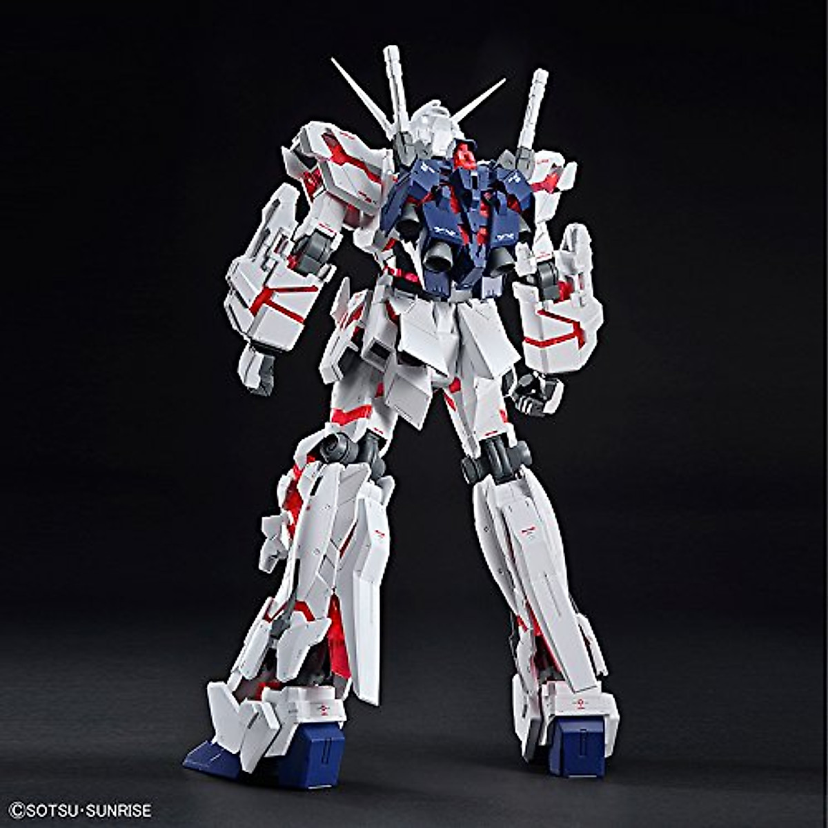 Bandai Hobby Mega Size 1/48 Unicorn Gundam [Destroy Mode] Gundam UC Model Kit Figure