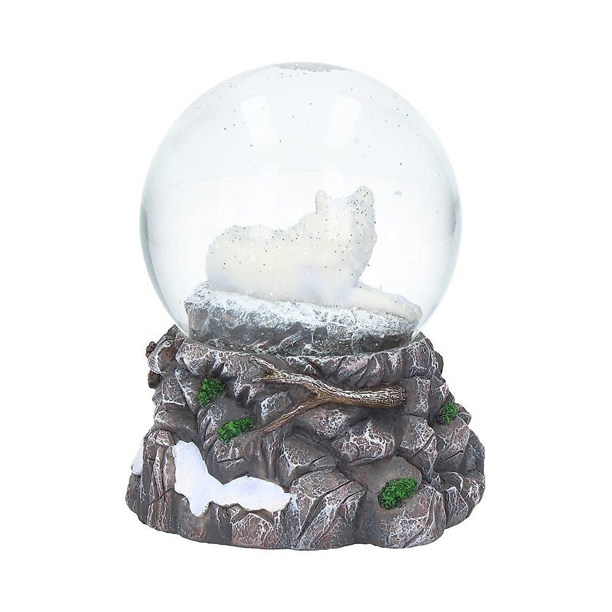 Nemesis Now Guardian of The North Snow Globe,Grey (LP) 14.5cm