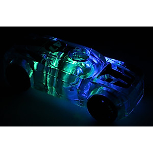 Marble Racers Light Up 1:43 Scale First Responder Car with Quick Shot Pull-Back Motor - EMT