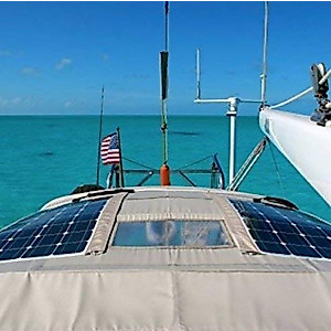 Solar Cynergy 120watt 12volt Monocrystalline Flexible-Bendable Solar Panel