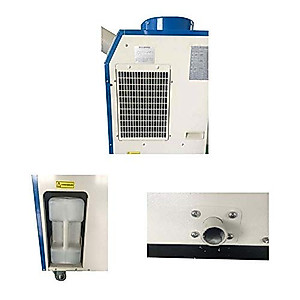 INTBUYING Mobile Industrial Air Conditioners Spot Cooler Air Conditioner Workshop Post Cooling Mobile Air Conditioners Single Outlet 220V