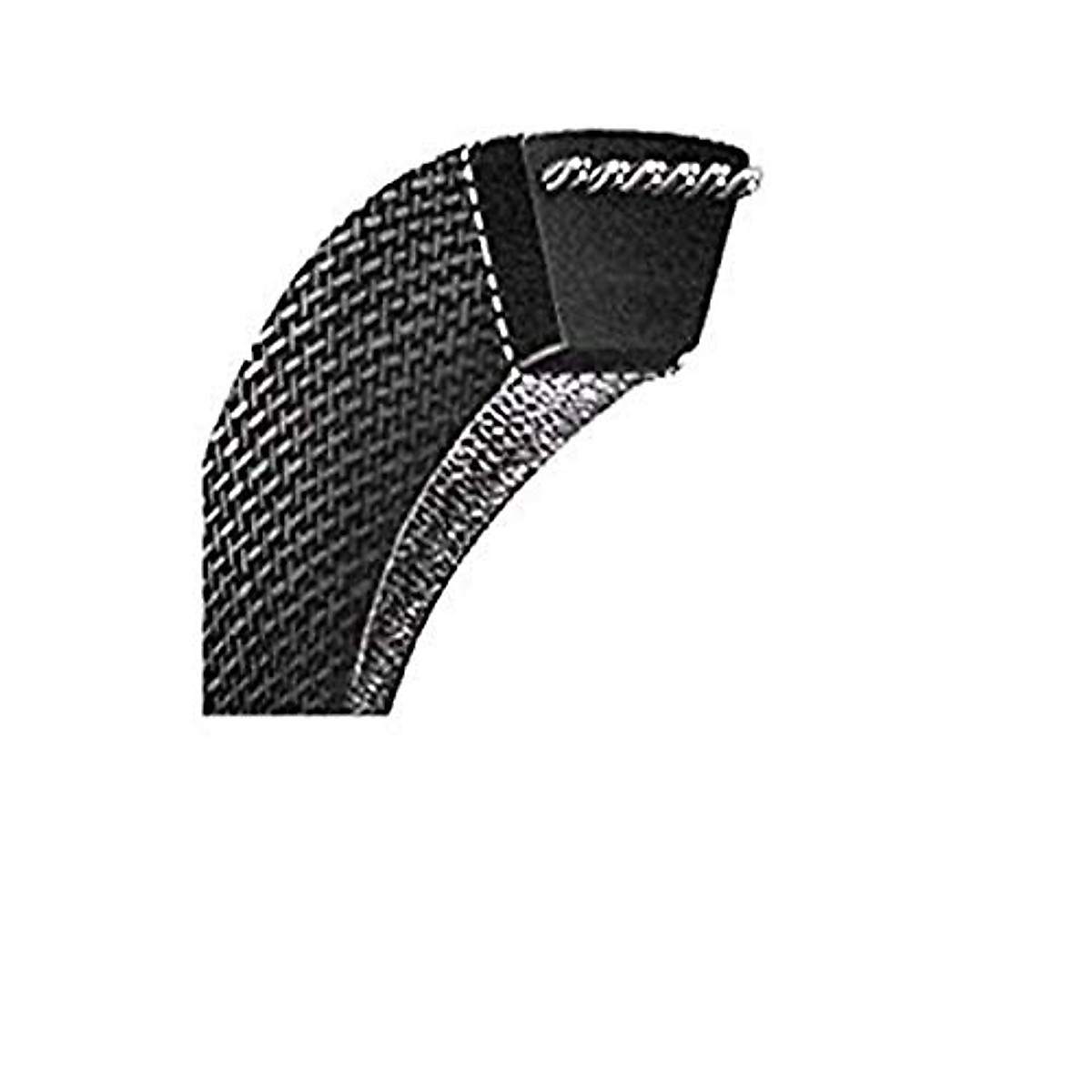 Jason Industrial MXV5-420 Super Duty Lawn and Garden Belt, Synthetic Rubber, 42.0" Long, 0.66" Wide, 0.38" Thick