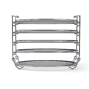 Dehydrator Rack for 8 qt Instant Pot Air Fryer Lid, Instant Pot Vortex 10 qt Air Fryer Oven, Compatible Instant Pot Accessories Air Fryer Dehydrator Rack