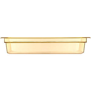 Carlisle FoodService Products 10401B13 StorPlus High Heat Food Pan, 4" Deep, Full Size, Amber