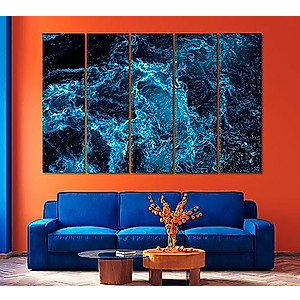 Wild Ocean Waves Canvas Print 1 Panel / 36x24 inches