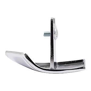 Brock Replacement Passengers Inside Interior Door Handle Chrome Compatible with 1973-1979 F100 F150 F250 Pickup Truck D3TZ1022600A