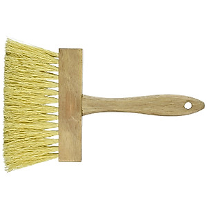 DQB Industries 11951 Dqb Masonry/Water Paint Brush, Polypropylene Synthetic 6 inches