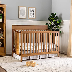 DaVinci Grove 4-in-1 Convertible Crib in Chestnut, Greenguard Gold Certified