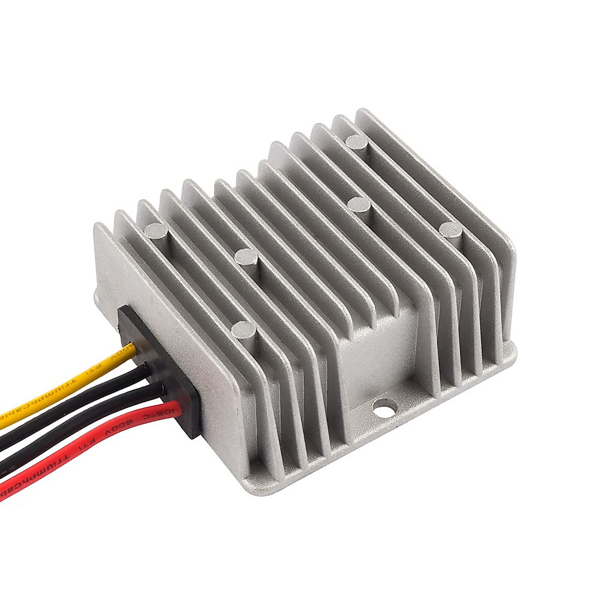 uxcell Power Voltage Converter DC12V/24V to DC6V 20A 120W Waterproof Voltage Convert Transformer