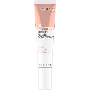 Catrice | The Smoother Plumping Primer Concentrate | With Vegan Collagen & Niacinamide | Hydrates & Visibly Fills Fine Lines for Youthful Radiant Skin | 95% Natural Ingredients | Vegan & Cruelty Free