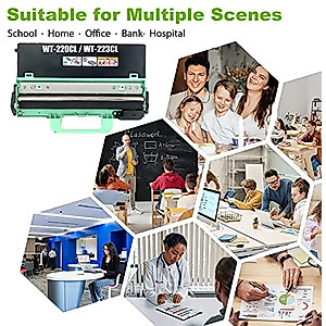 Offstar Compatible for Brother WT-220CL WT-223CL Waste Toner Box for MCF-9340CDW HL-3140CW 3170CDW L3210CW L3230CDW L3270CDW 9130CW L3290CDW MFC-L3710CW L3770CDW Waste Toner Container