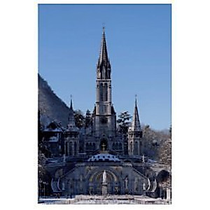 Lourdes Holy Water in 1 Liter Container (0.264 Gallons)