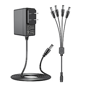 Omilik UL Listed 6FT AC Power Adapter Cord AC/DC Adapter Charger Compatible with Lemax Lighted Accessory 4.5V # 74706 Christmas Village