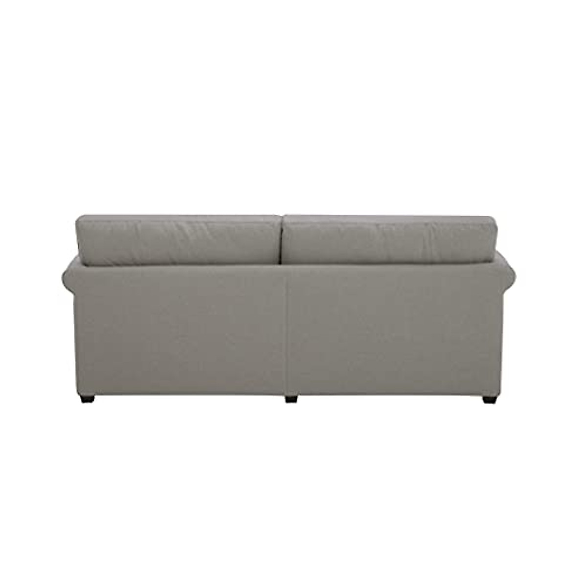 Amazon Brand – Stone & Beam Balkan Contemporary Rolled-Arm Sofa Couch, 91"W, Light Grey