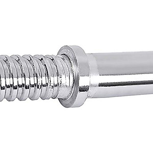 Enjoytime Home Fitness Adjustable 47" Barbell Weight Bar Standard Exercise Curl Bar (1 Set, Multicolor)