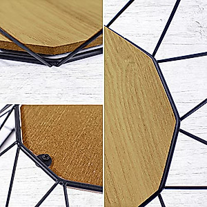 Fruit Bowl for Kitchen Counter - Fruit Basket for Kitchen Countertop - Black Fruit Bowls Vintage Style - Keeps Fruits and Vegetables Fresh - 10.2 x 4.7 x 5.3 in