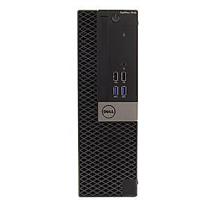 Dell Optiplex 7040 Desktop Computer PC, 16GB RAM, 500GB SSD Hard Drive, Windows 10 Professional 64 Bit (Renewed)