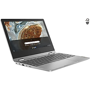 Lenovo Flex 3 2-in-1 11.6" HD Touchscreen Chromebook Laptop, Mediatek MT8183 Processor, 4GB RAM 32GB eMMC, Bluetooth, Wi-Fi, HD Audio, Chrome OS, Arctic Grey