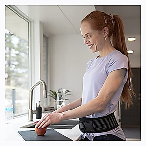 BraceAbility Anterior Pelvic Tilt Brace - Rotated Hip Posture Alignment Correction Belt for Tilted or Twisted Pelvis Girdle Pain, Posterior Pregnancy SPD Treatment, Lower Crossed Syndrome Support