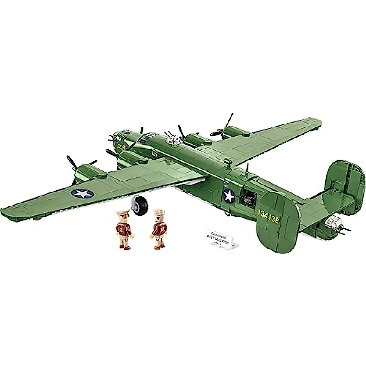 COBI Historical Collection WWII Consolidated B-24®D LIBERATOR® Plane Army Green, Large