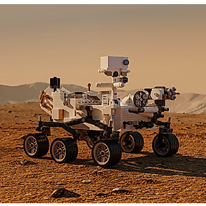 Brick Loot Officially Licensed NASA Mars Rover Perseverance Model Kit, Toy Car Building Blocks, STEM Kits, Space Gifts for Adults or Kids 6 +, Compatible with Lego and Other Major Brands, 603 Pieces