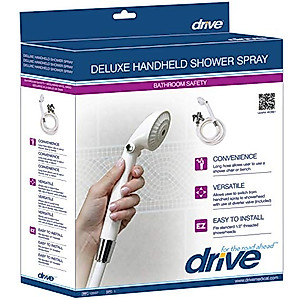 Deluxe Handheld Shower Spray with Diverter Valve