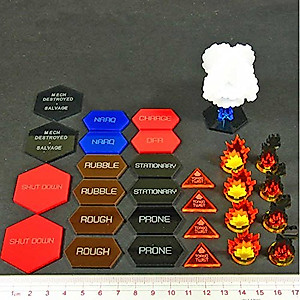LITKO Advanced Mecha Combat Token Set