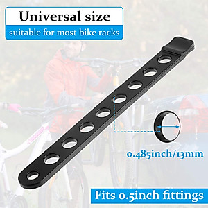 12 Pieces Bike Rack Cradle Strap Bicycle Rack Cradle Replacement Cycling Rubber Chain Strap for Bike Rack